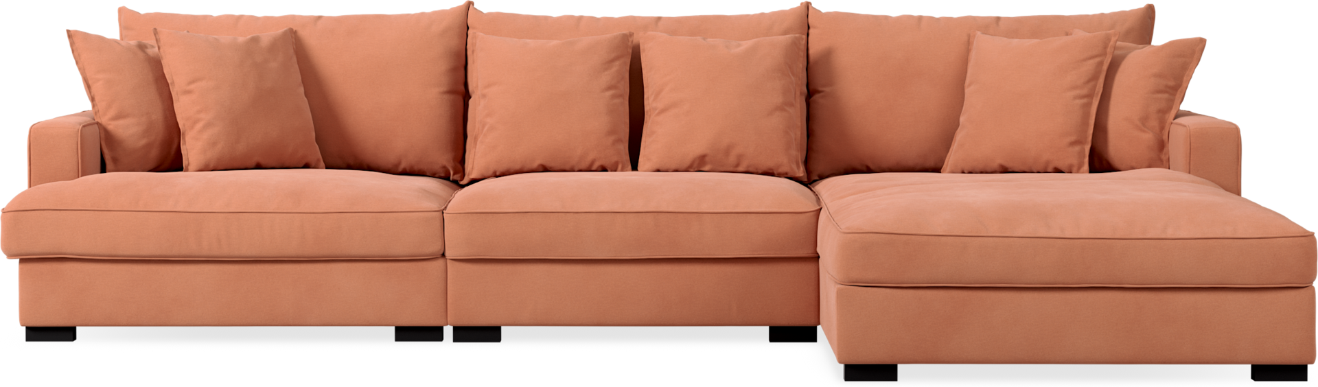 Rossi 3-sits soffa med schäslong höger | Mio