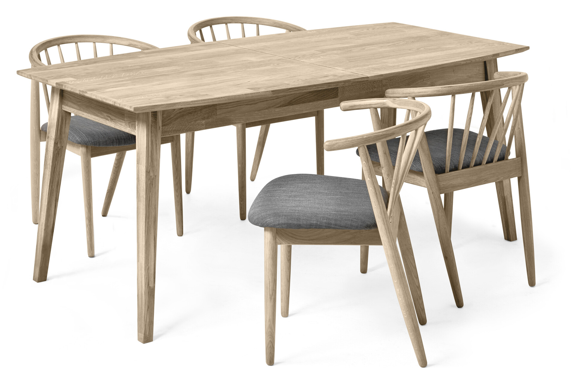 Ekerö Matgrupp med 4 stolar Sixten | Mio