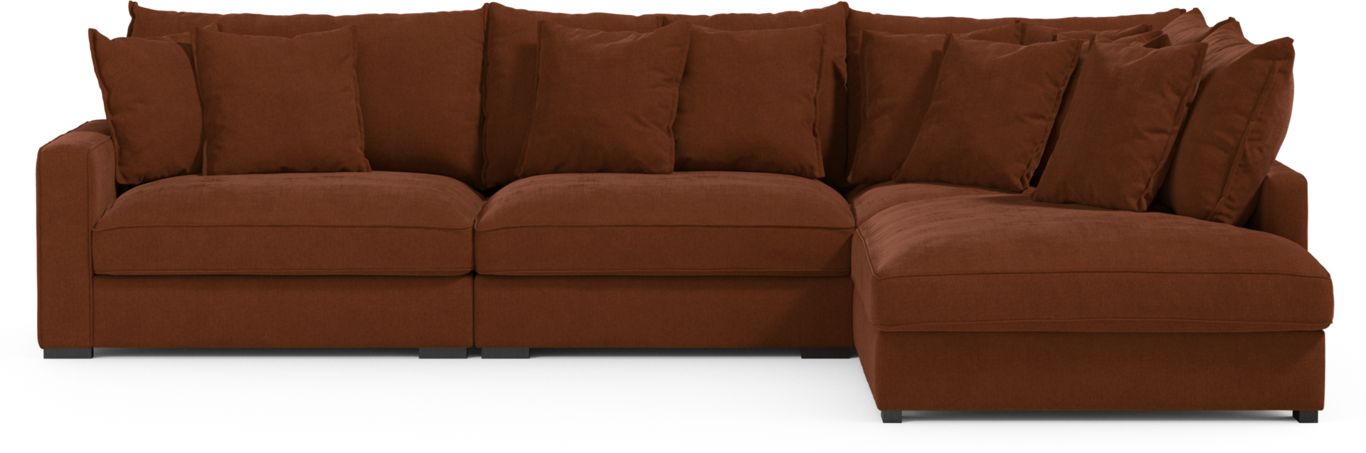 Rossi 3-sits soffa med divan höger | Mio