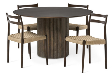 Cord Matgrupp med 4 stolar Cord | Mio