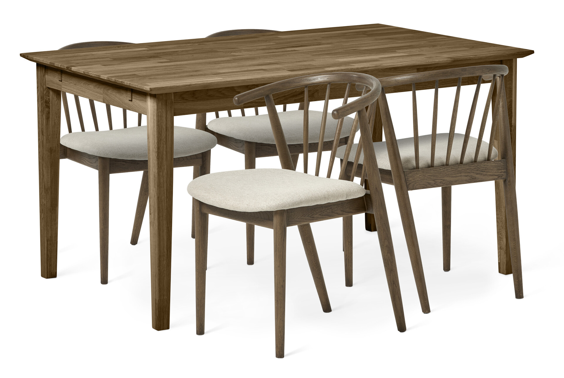 Ekerö Matgrupp med 4 stolar Sixten | Mio