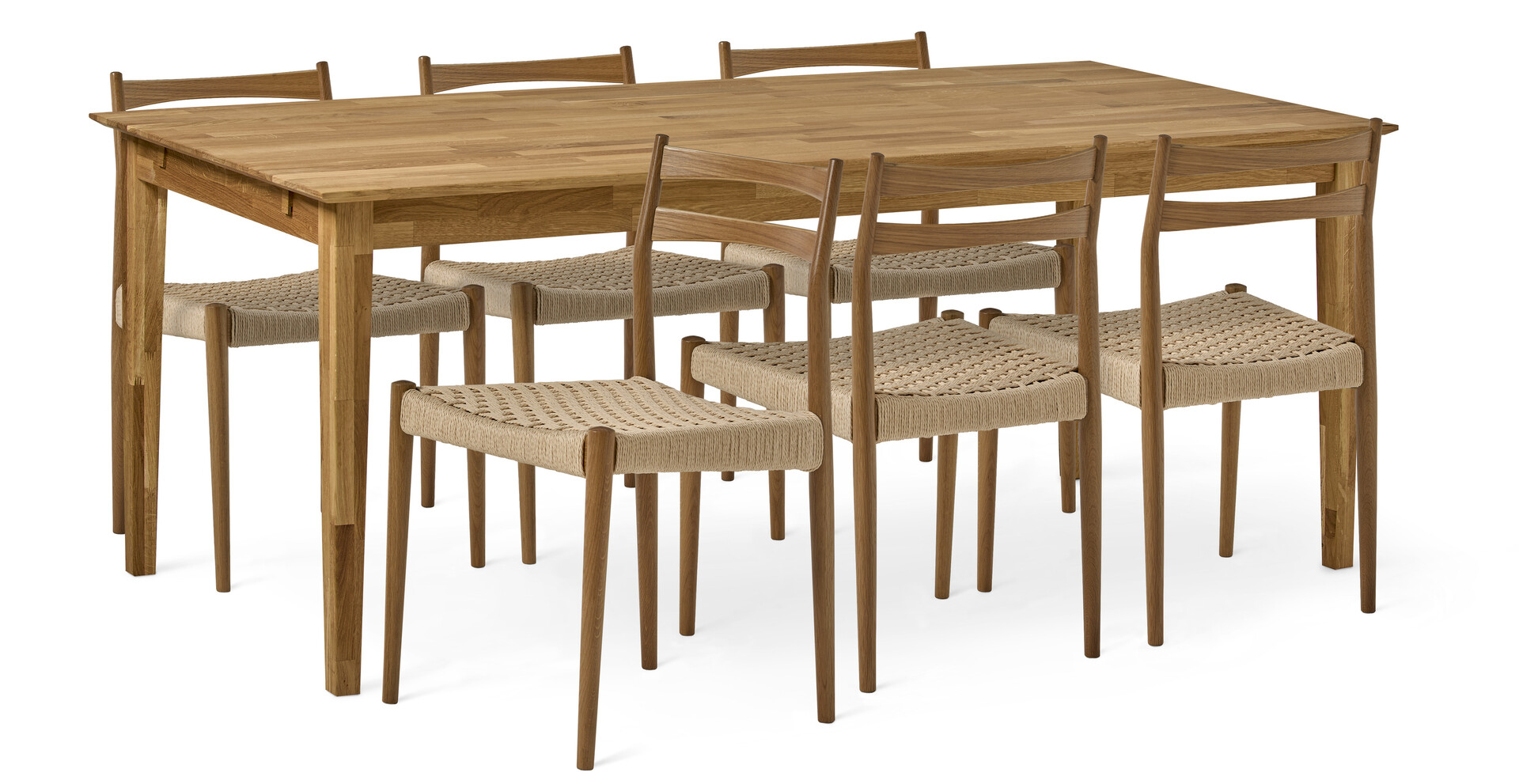 Ekerö Matgrupp med 6 stolar Ines | Mio