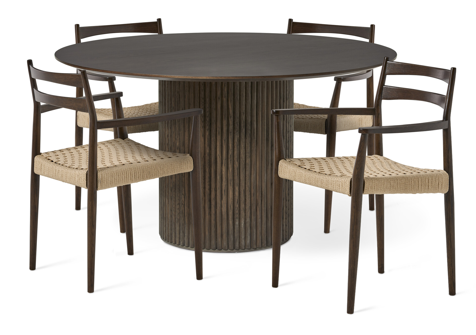 Cord Matgrupp med 4 karmstolar Cord | Mio