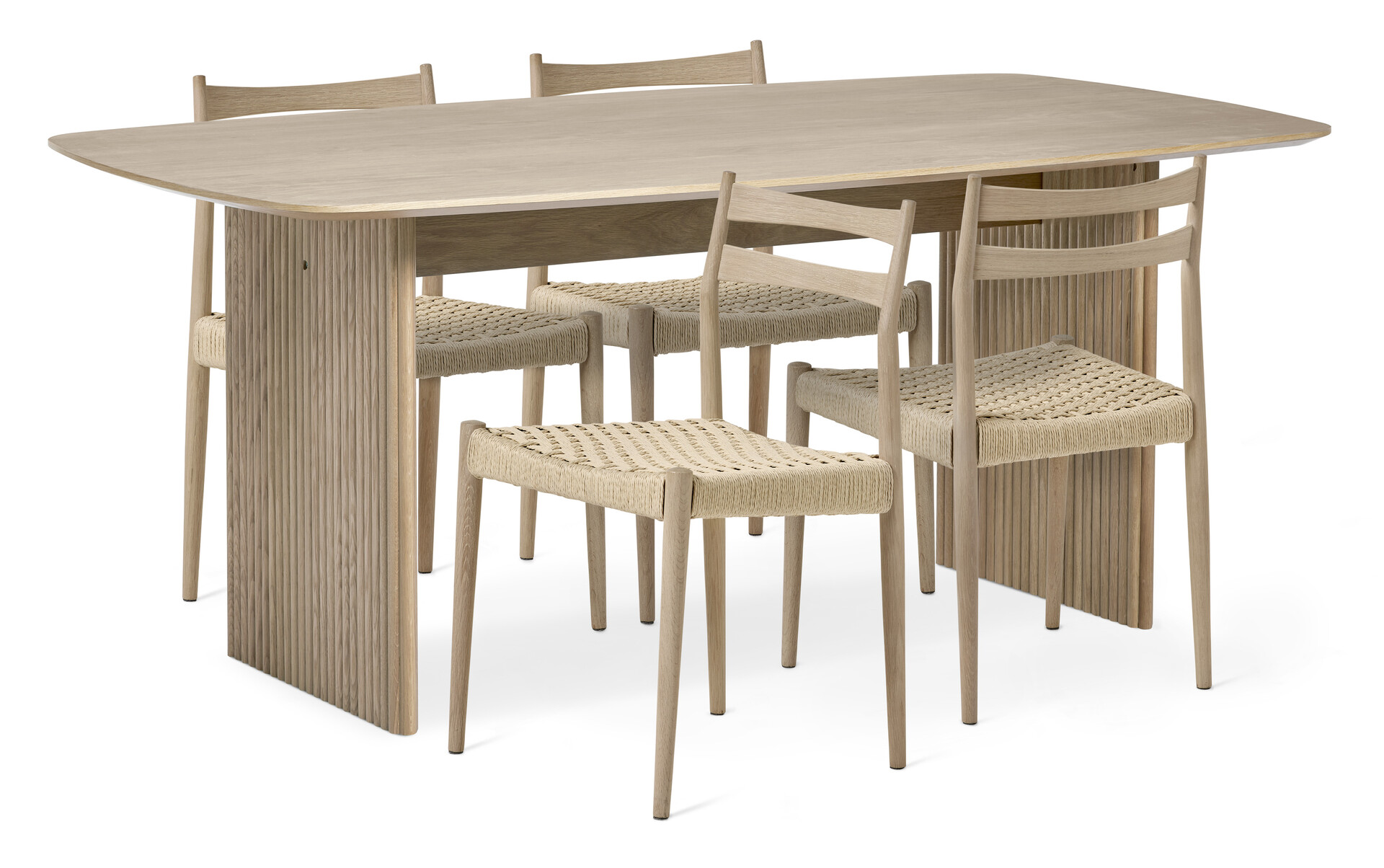 Cord Matgrupp med 4 stolar Cord | Mio