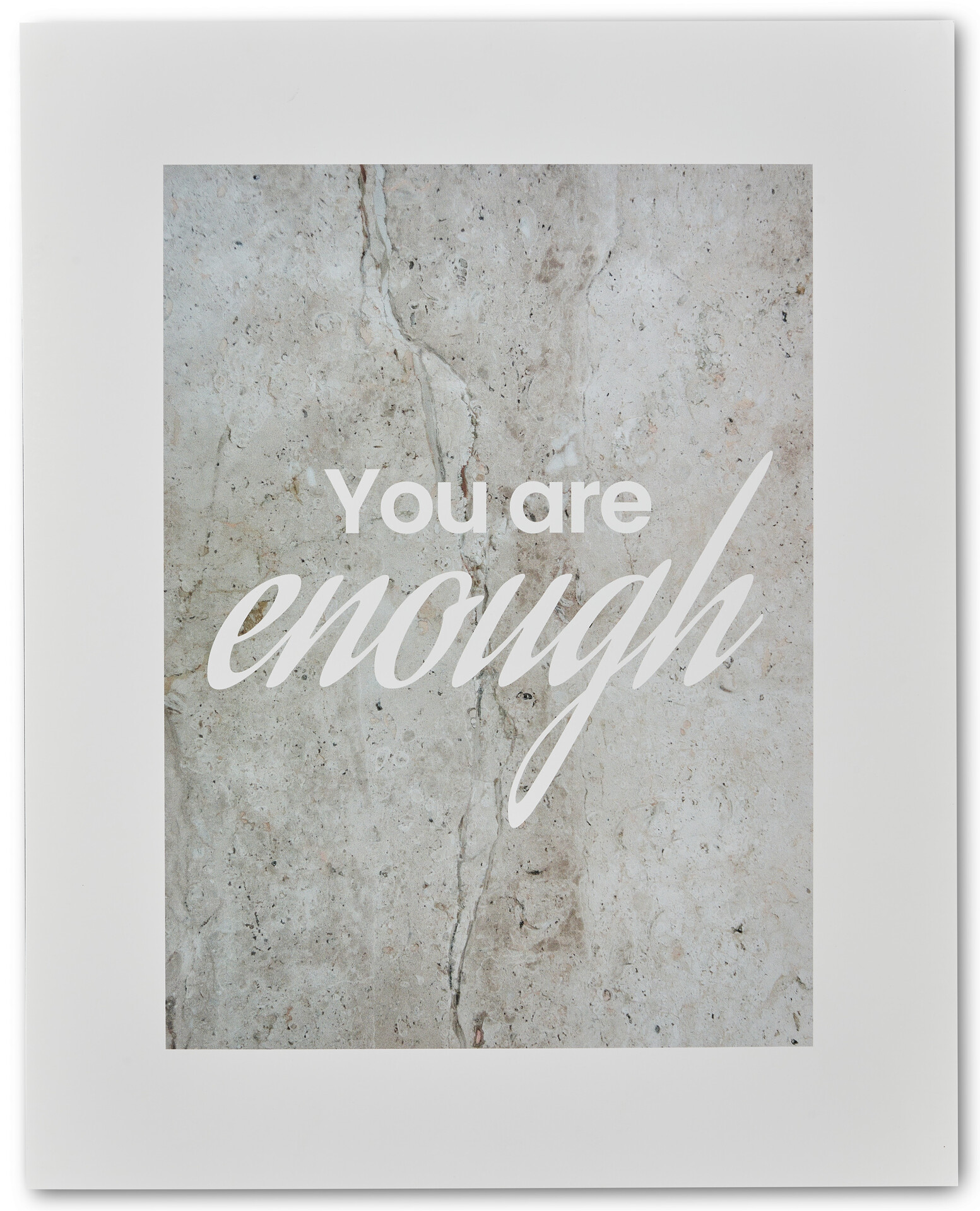 Enough Poster, 50x40 cm | Mio
