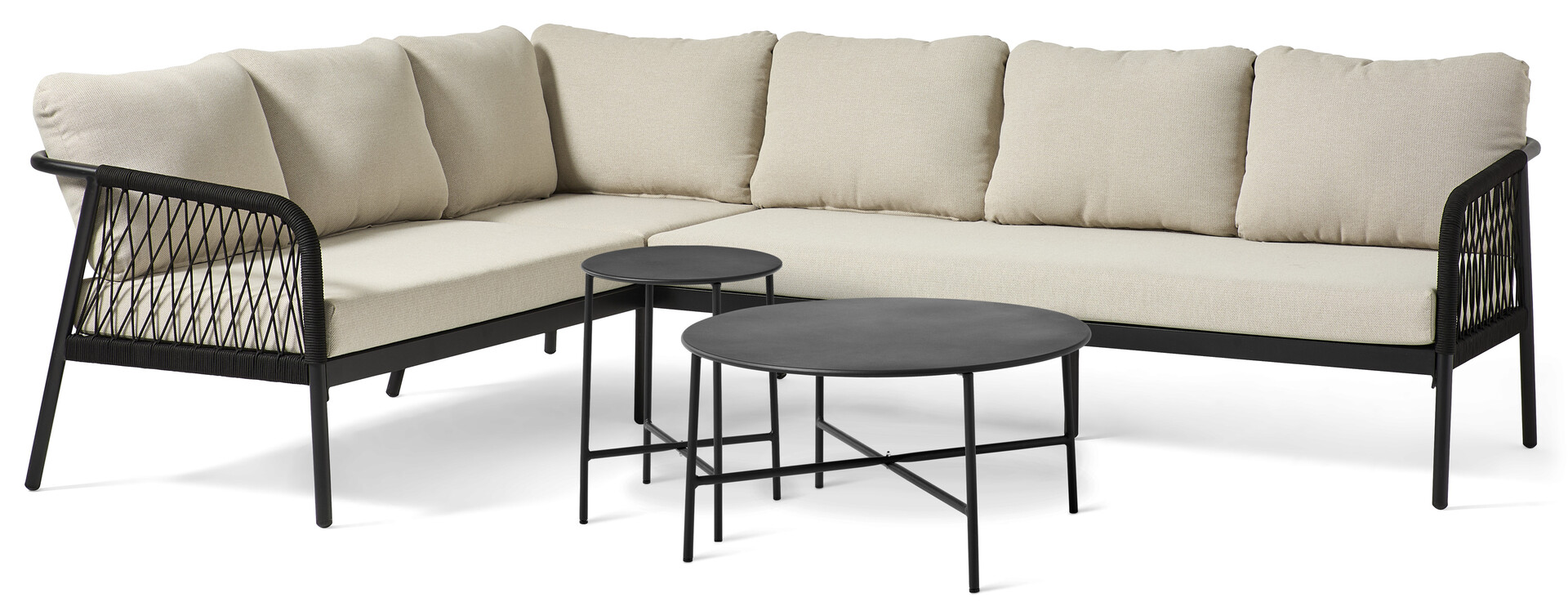 Barcelona/Tofta Utesoffa med bord | Mio