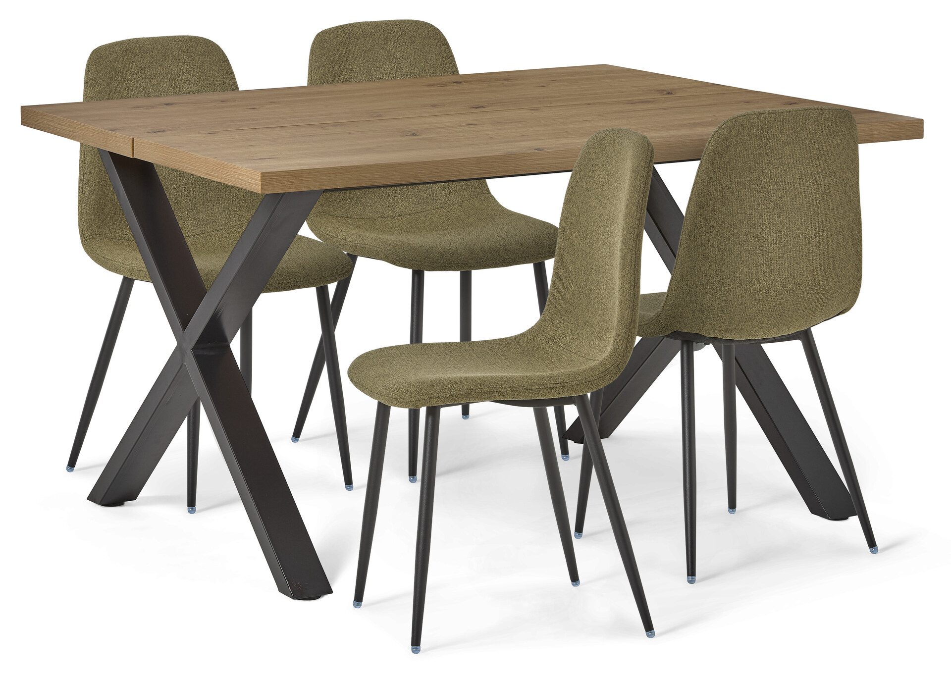 Veneto Matgrupp med 4 stolar Tracy | Mio