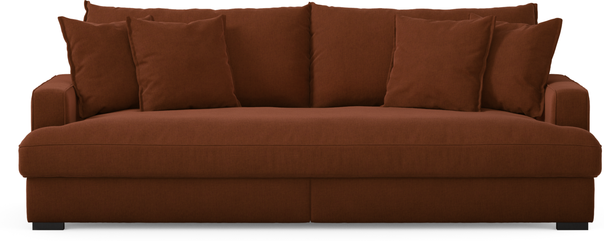 Rossi 3-sits soffa, hel dyna | Mio