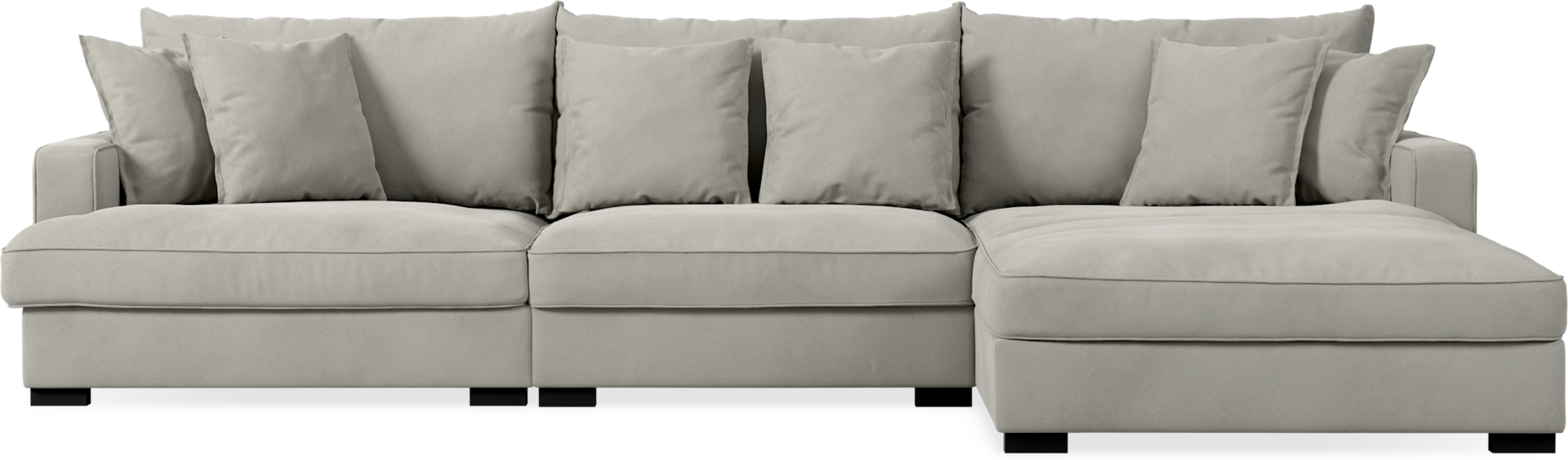 Rossi 3-sits soffa med schäslong höger | Mio