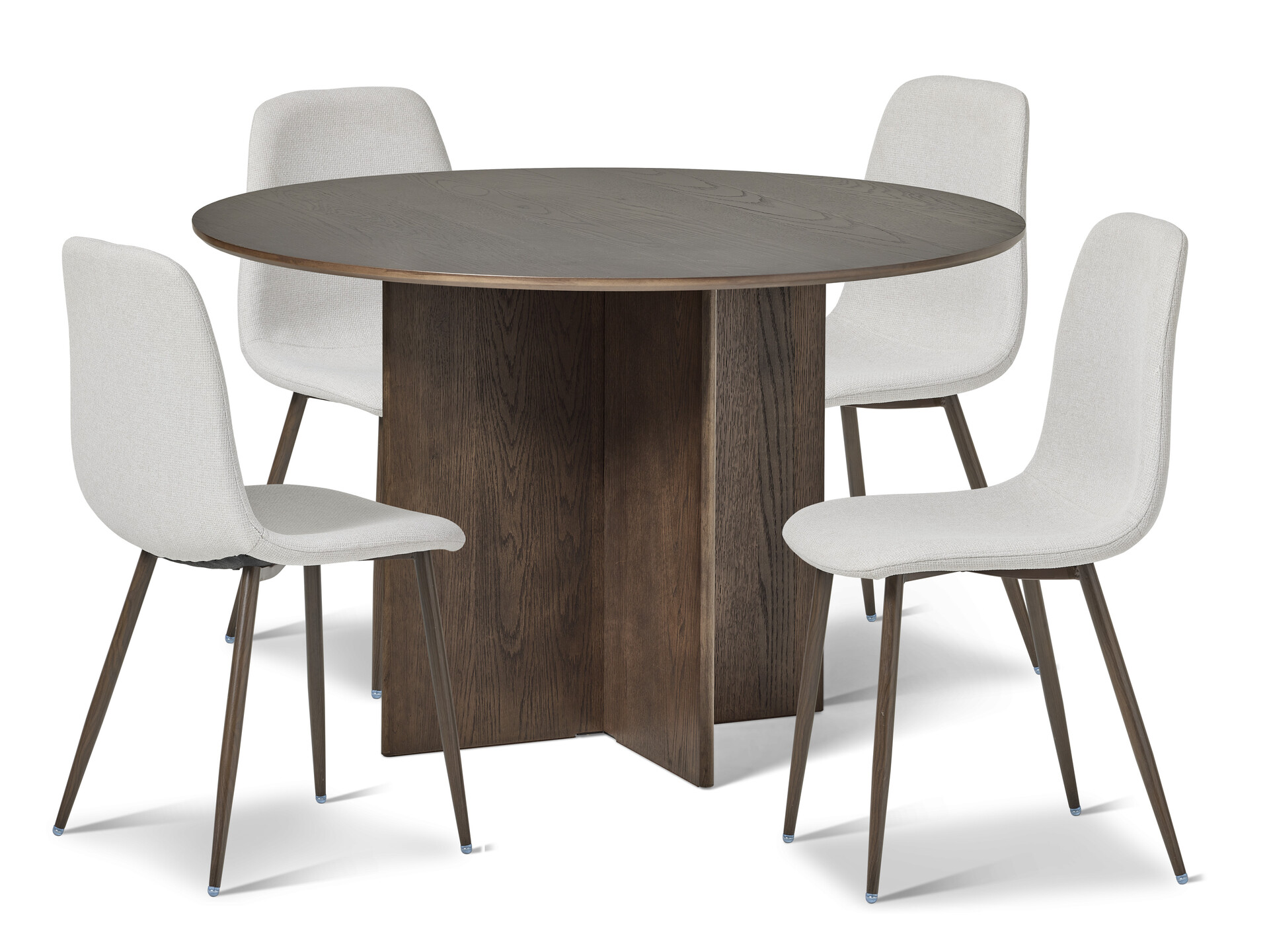 Cross Matgrupp med 4 stolar Tracy | Mio