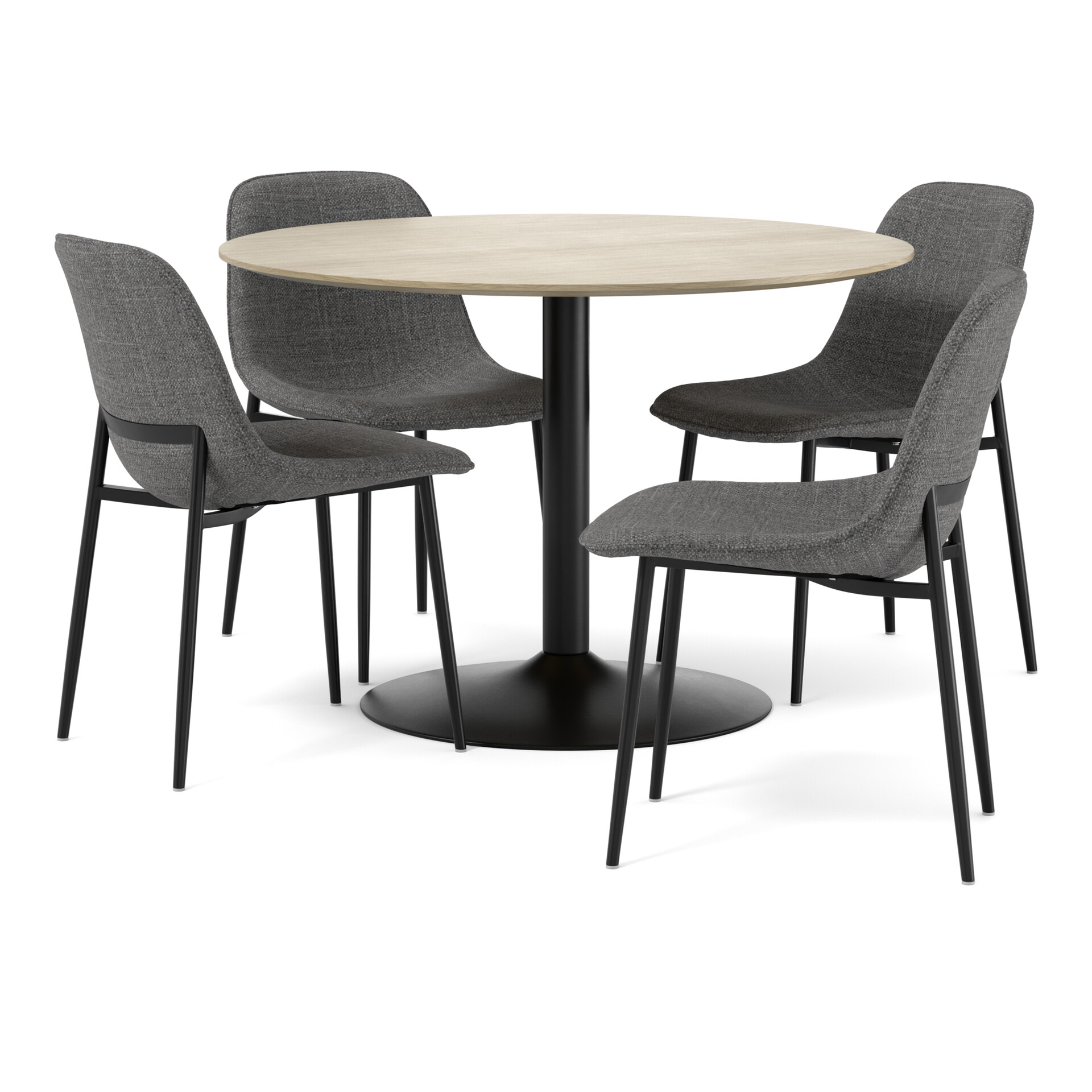 Plaine Matgrupp med 4 stolar Melic | Mio