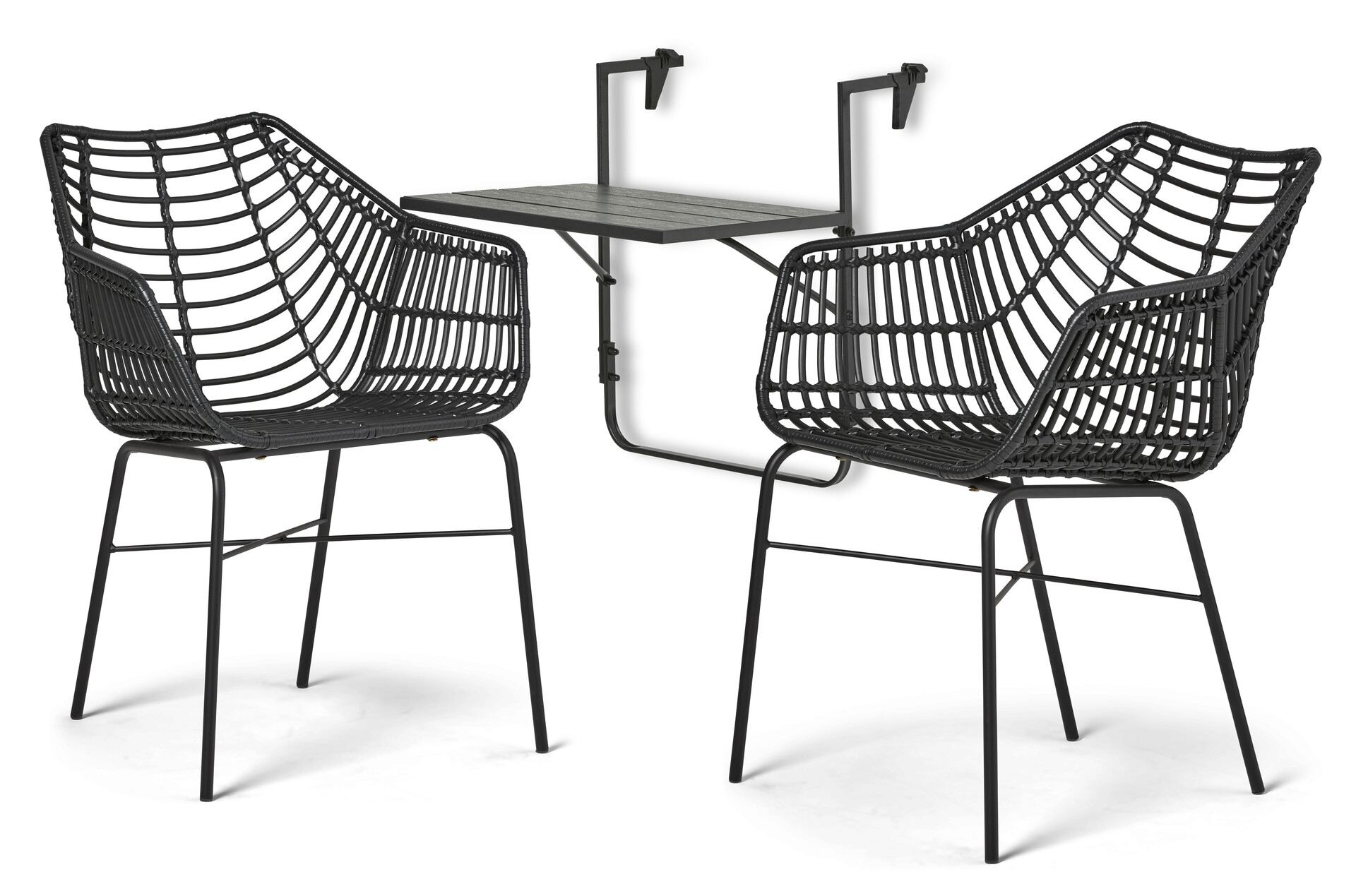 Piccolo/Forza Utegrupp med bord och 2 karmstolar | Mio