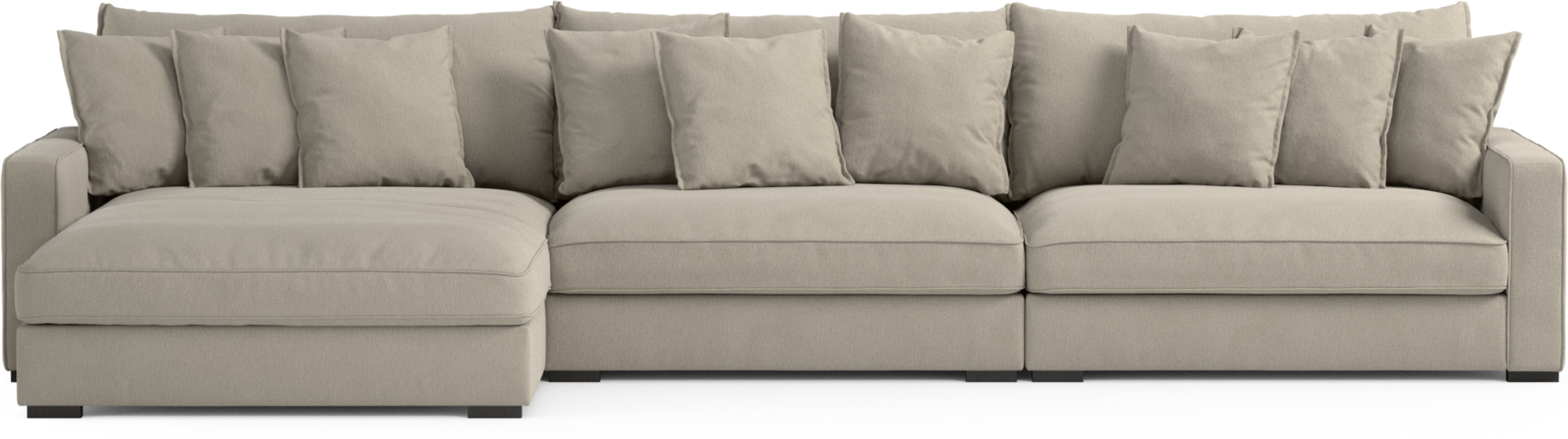 Rossi 4-sits soffa med schäslong XL vänster | Mio