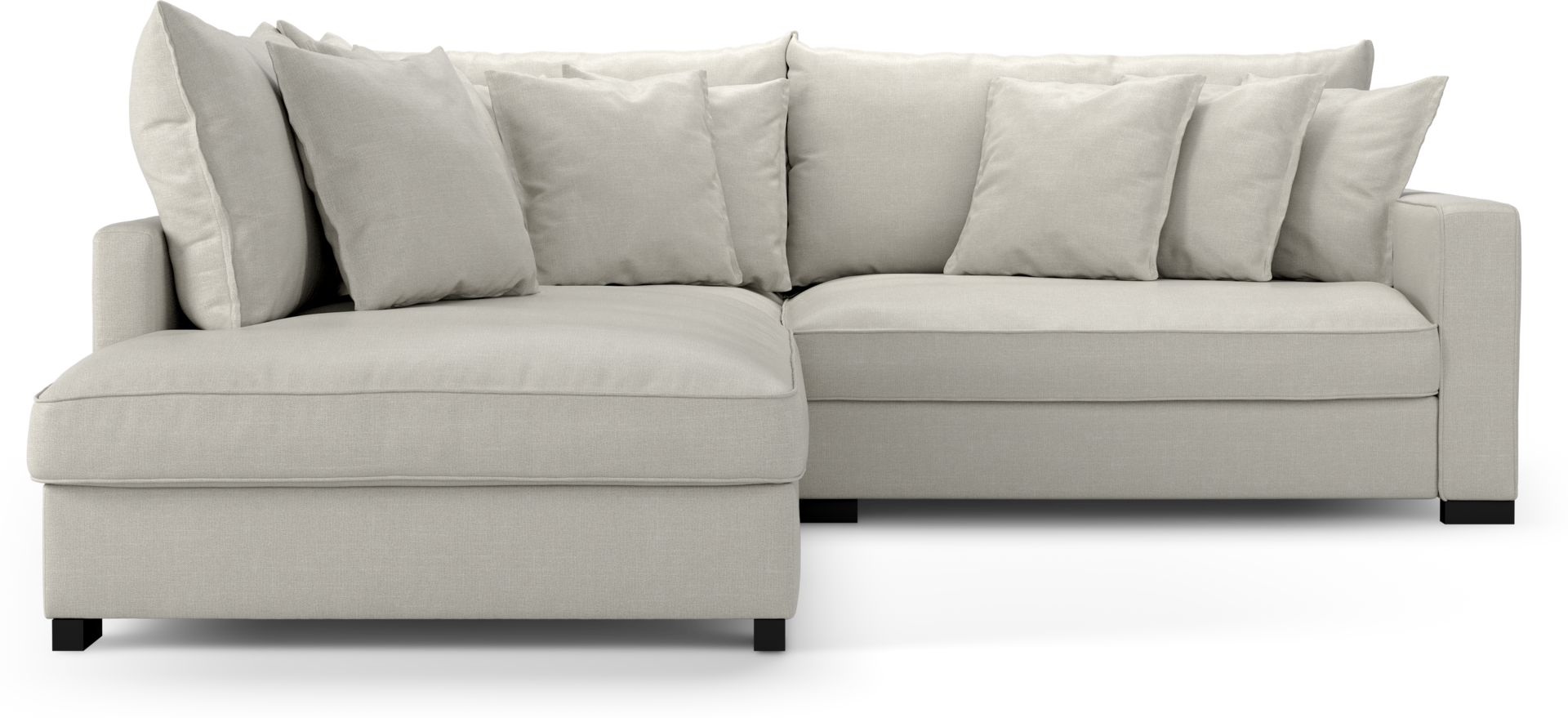 Rossi 2-sits soffa med divan vänster | Mio