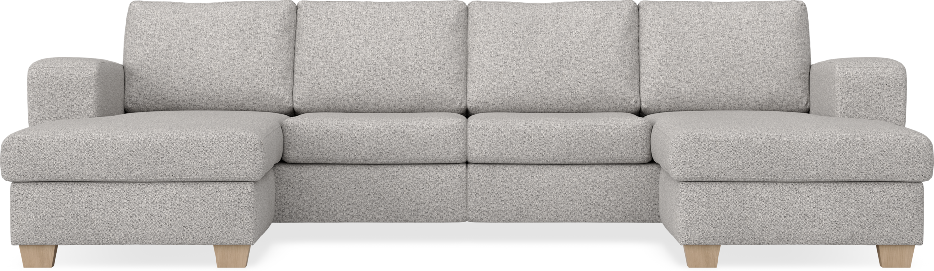 Friday 2-sits soffa med två schäslonger | Mio