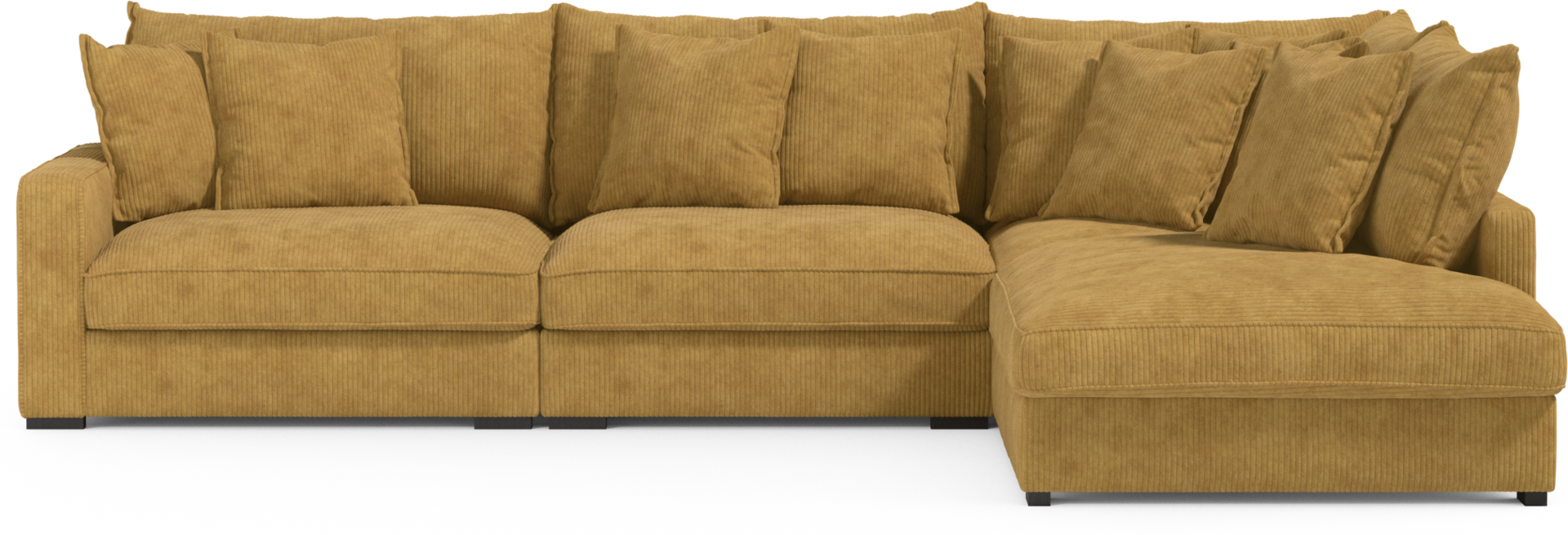 Rossi 3-sits soffa med divan höger | Mio