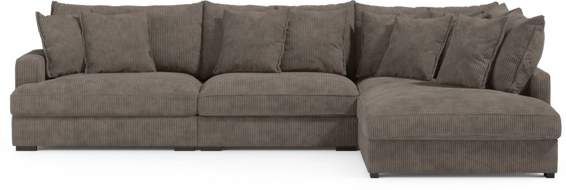 Rossi 3-sits soffa med divan höger | Mio