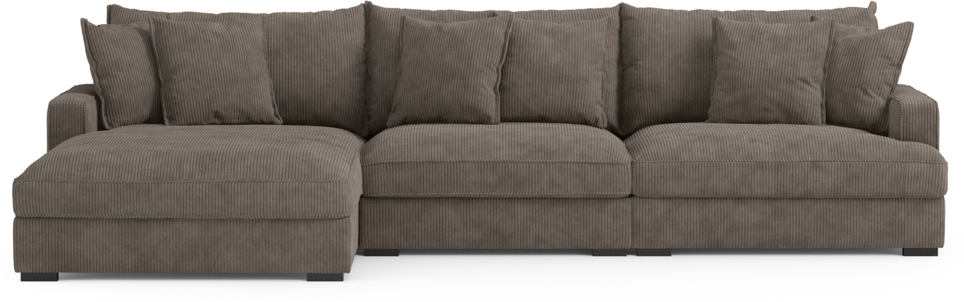 Rossi 3-sits soffa med schäslong vänster | Mio