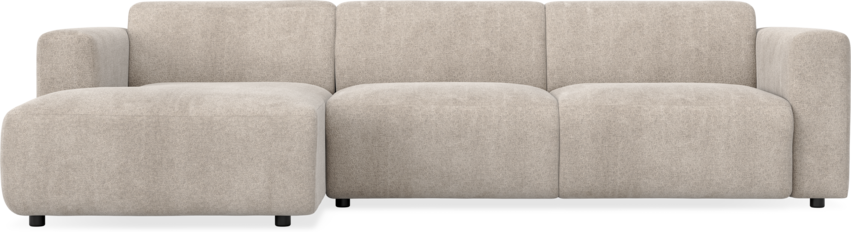 Ruby 2-sits soffa med schäslong vänster | Mio