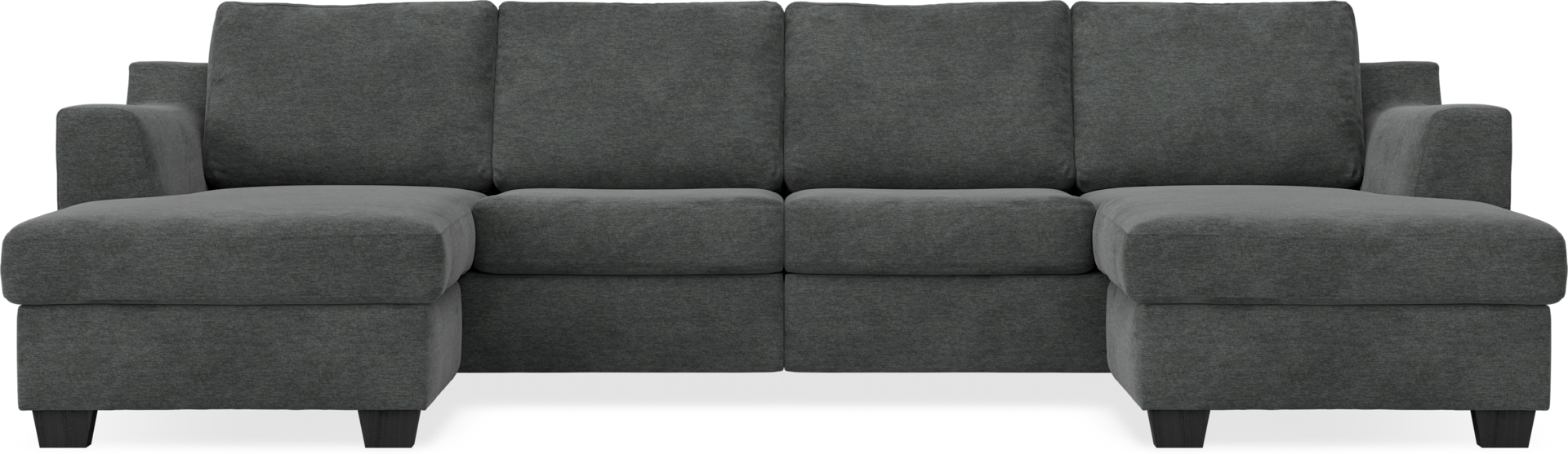 Friday 2-sits soffa med två schäslonger | Mio