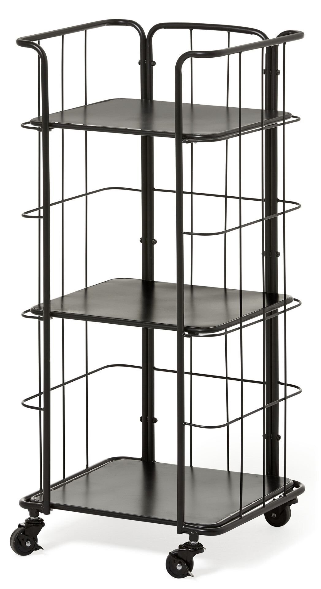 Odette Rullvagn med 3 hyllplan, 44x37x92 cm | Mio
