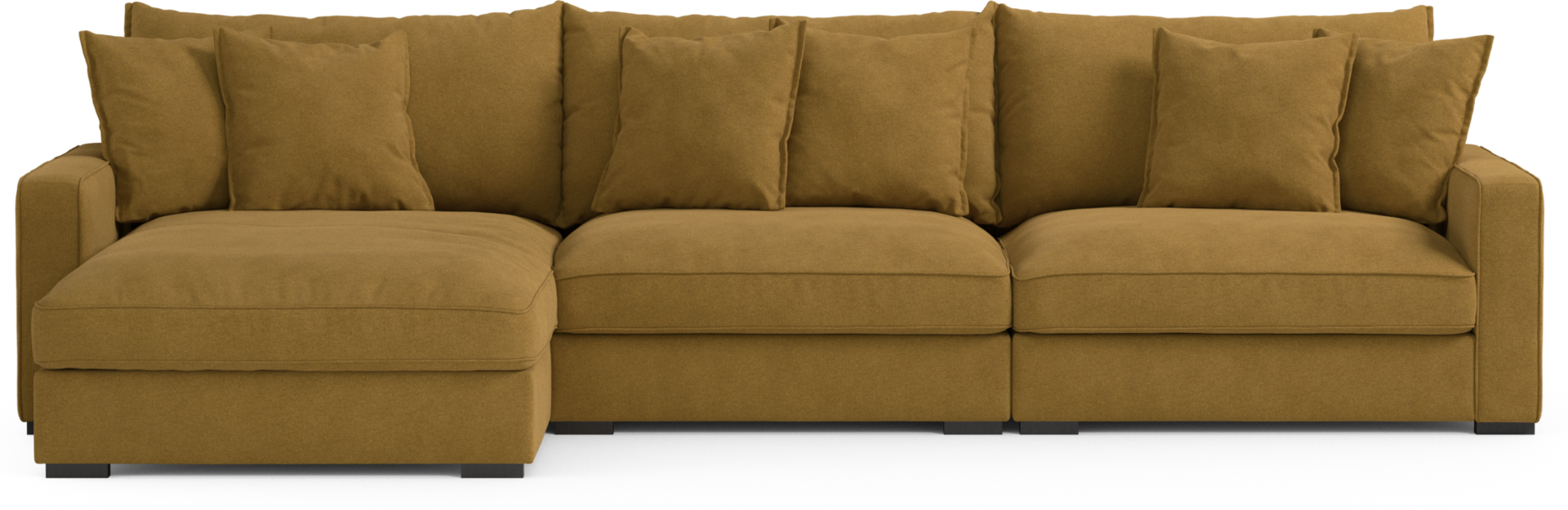 Rossi 3-sits soffa med schäslong vänster | Mio