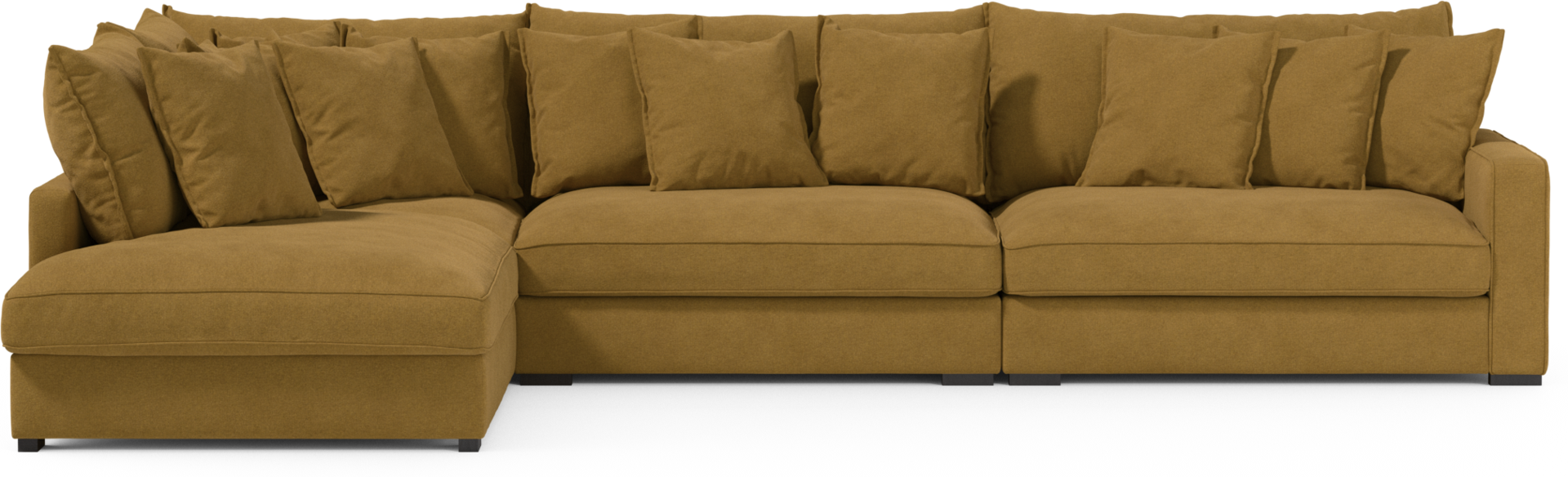 Rossi 4-sits soffa med divan vänster | Mio