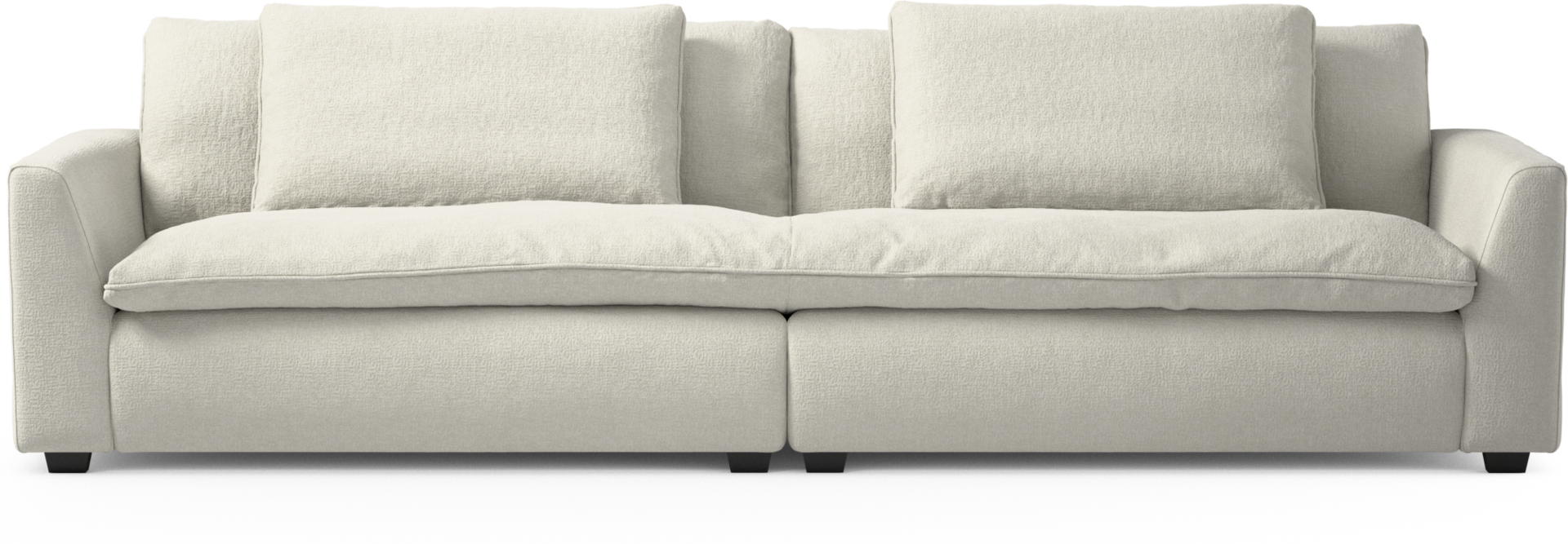 Bellora 4-sits soffa, hel dyna | Mio