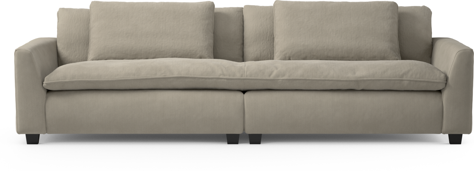 Bellora 4-sits soffa, hel dyna | Mio