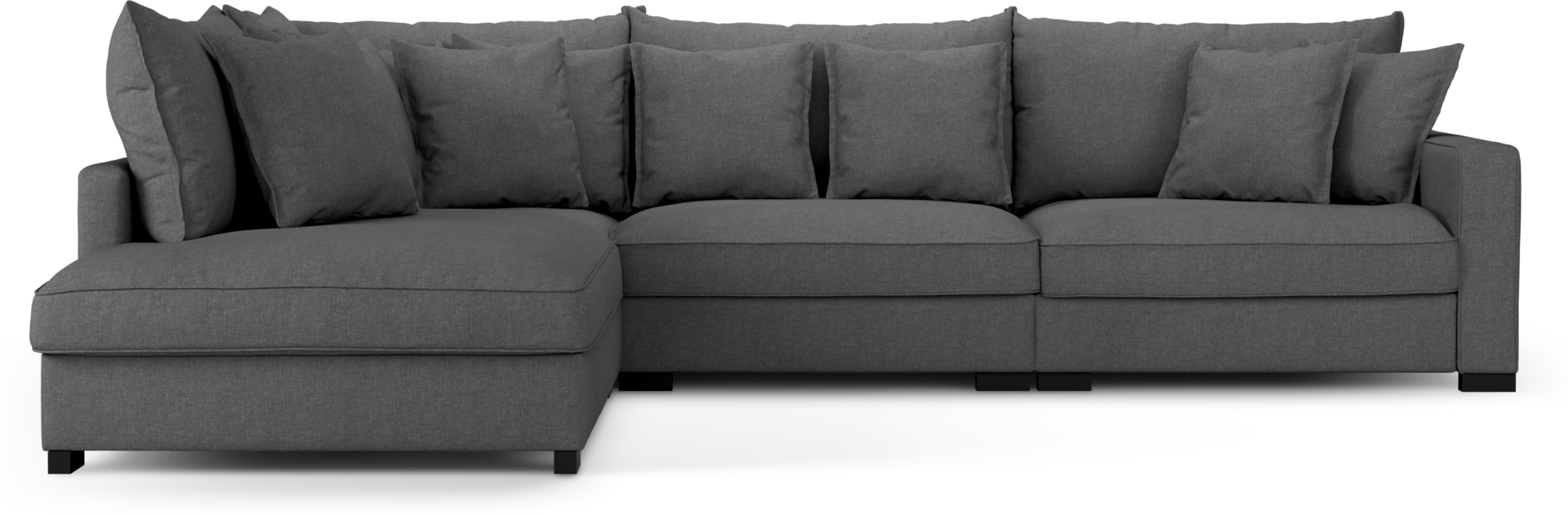 Rossi 3-sits soffa med divan vänster | Mio