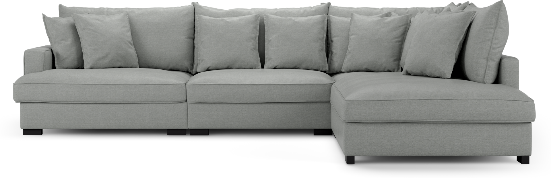 Rossi 3-sits soffa med divan höger | Mio