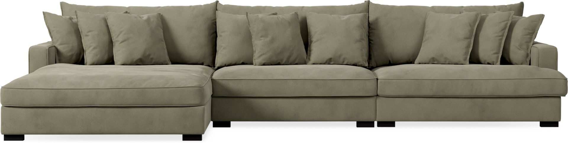 Rossi 4-sits soffa med schäslong XL vänster | Mio