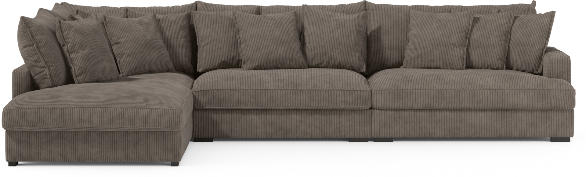 Rossi 4-sits soffa med divan vänster | Mio