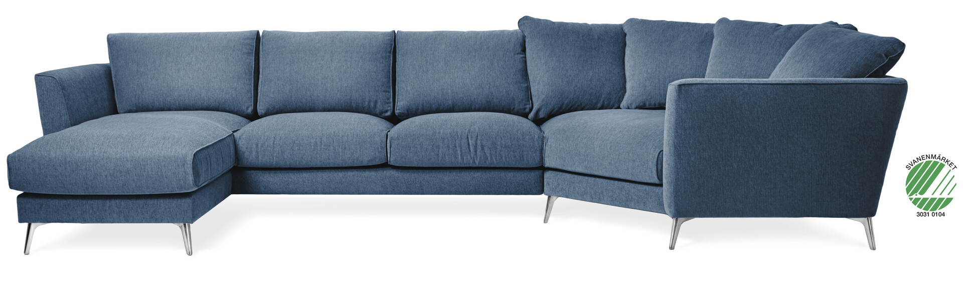 Weekend 3-sits soffa med schäslong och cosy hörn, vändbar | Mio