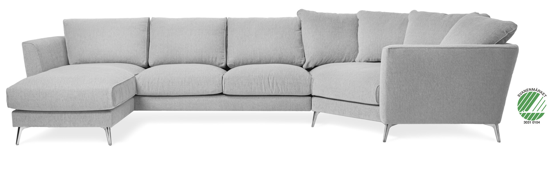 Weekend 3-sits soffa med schäslong och cosy hörn, vändbar | Mio