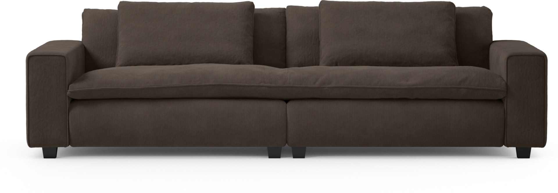 Bellora 4-sits soffa, hel dyna | Mio