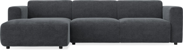 Ruby 2-sits soffa med schäslong vänster | Mio