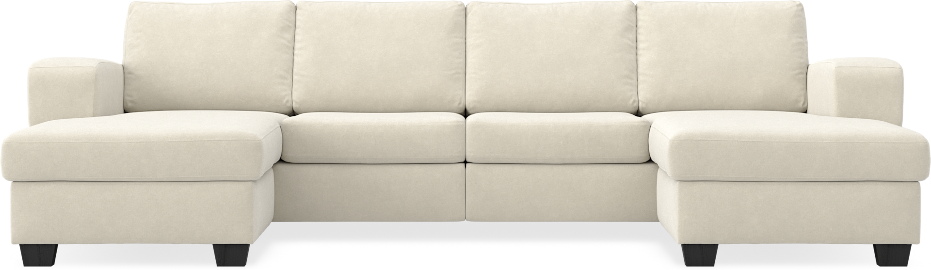 Friday 2-sits soffa med två schäslonger | Mio