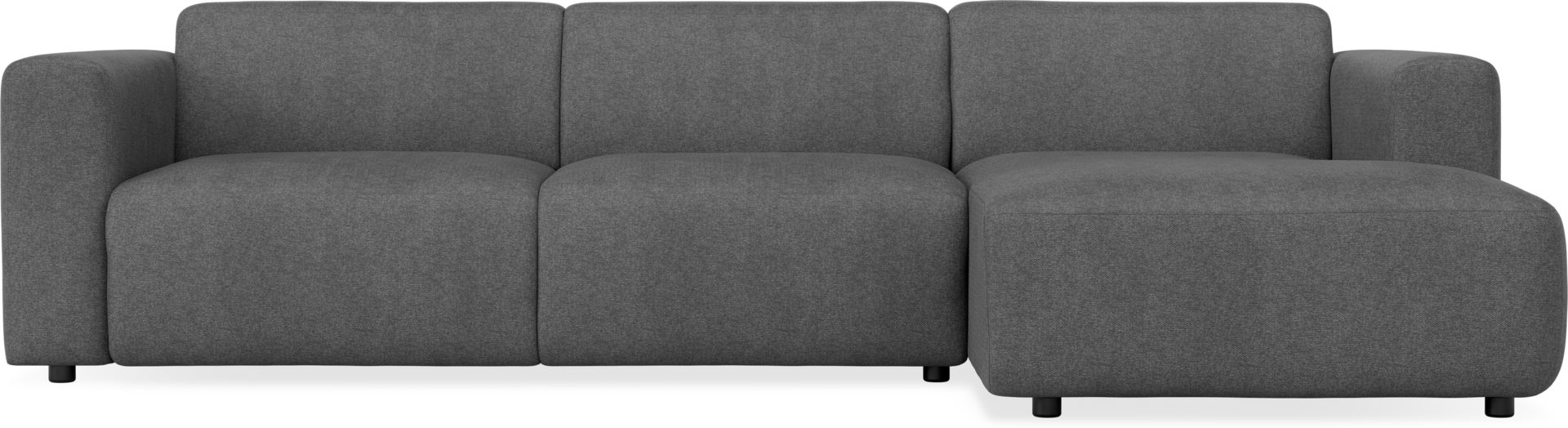 Ruby 2-sits soffa med schäslong höger | Mio