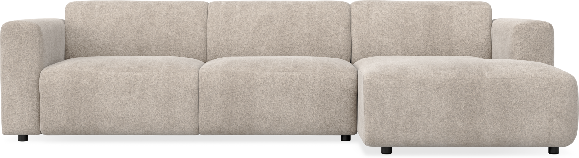 Ruby 2-sits soffa med schäslong höger | Mio