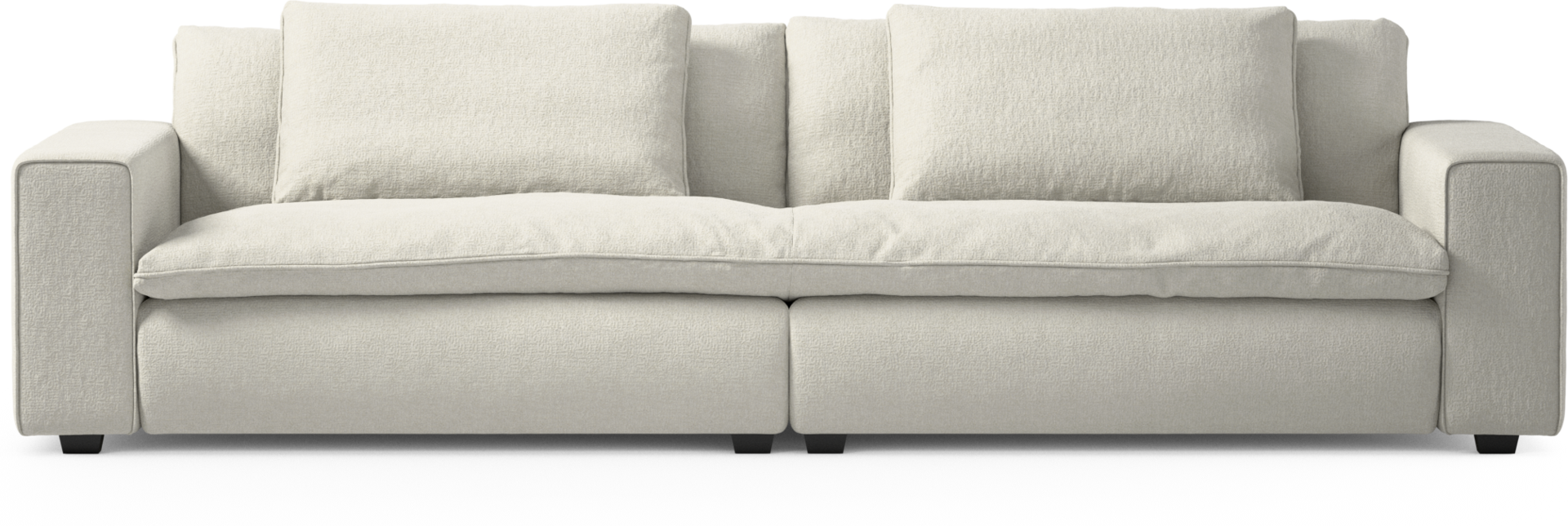 Bellora 4-sits soffa, hel dyna | Mio