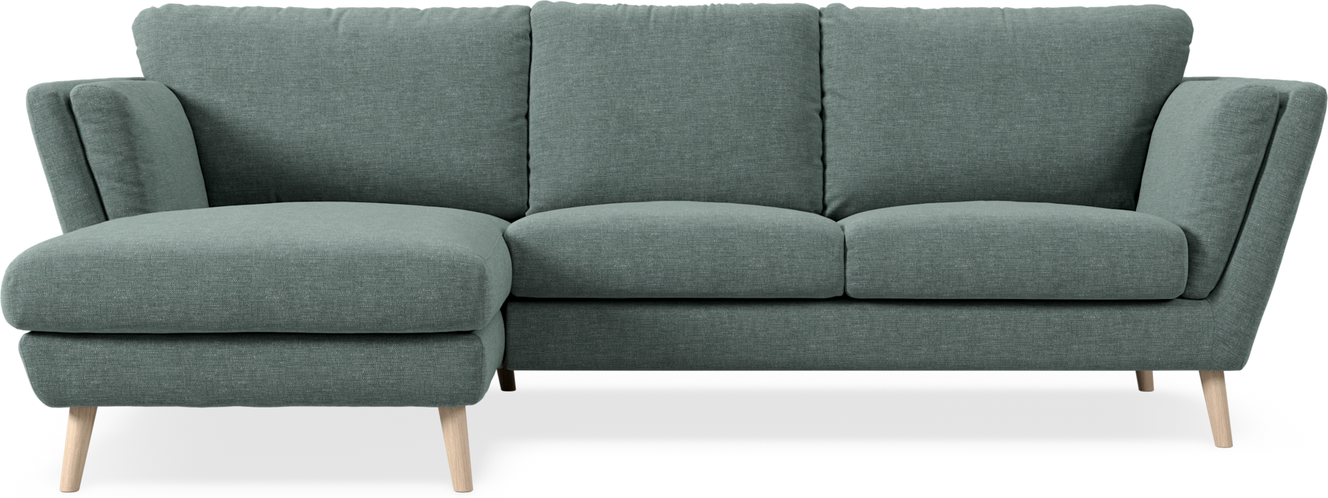 Madison Lux 2-sits soffa med schäslong vänster | Mio