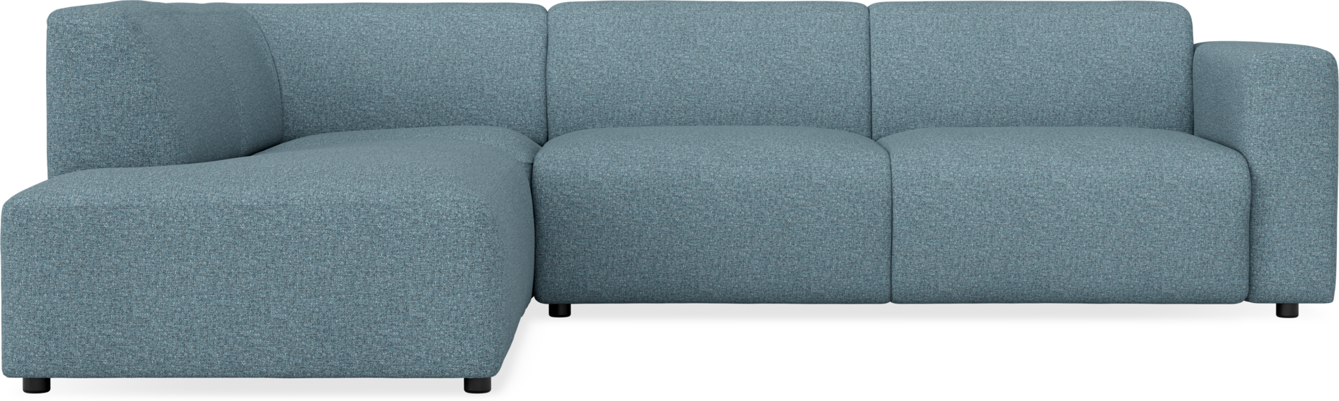 Ruby 2-sits soffa med divan vänster | Mio