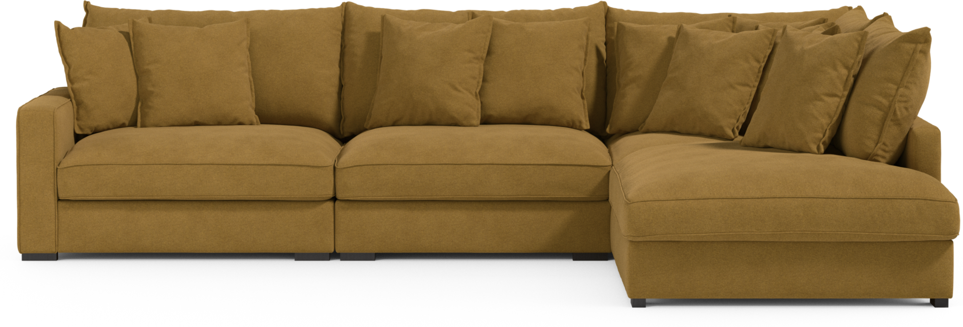 Rossi 3-sits soffa med divan höger | Mio