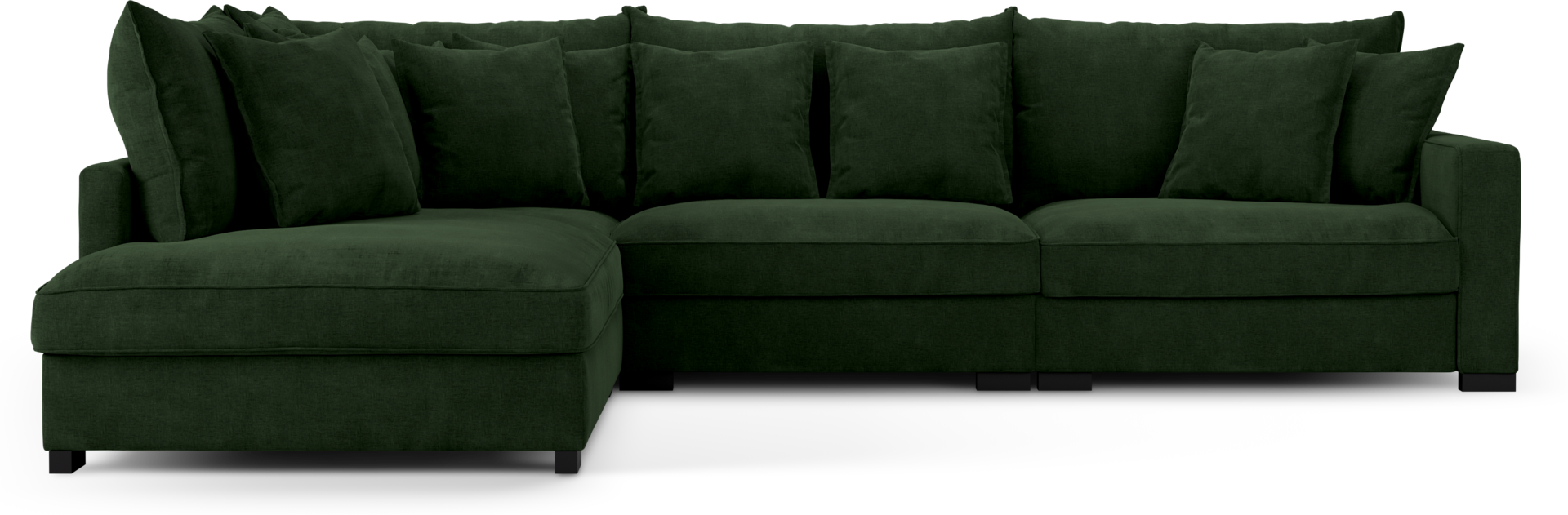 Rossi 3-sits soffa med divan vänster | Mio