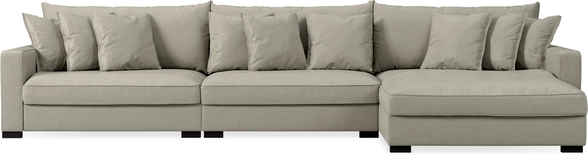 Rossi 4-sits soffa med schäslong XL höger | Mio