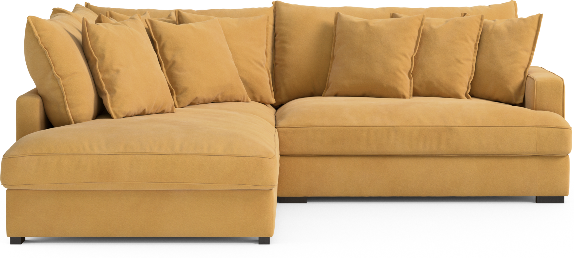 Rossi 2-sits soffa med divan vänster | Mio