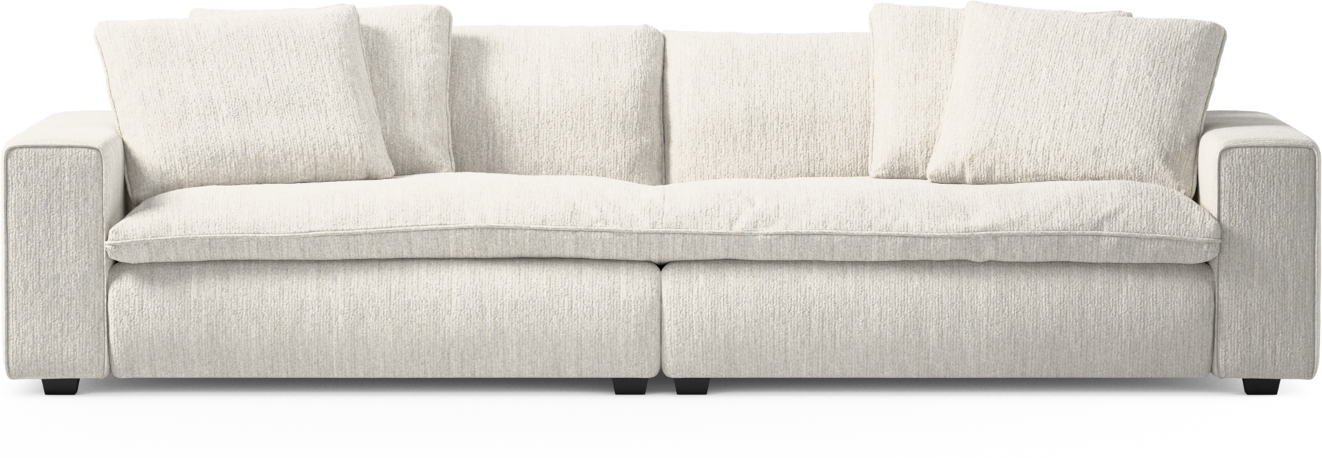 Bellora 4-sits soffa, hel dyna | Mio