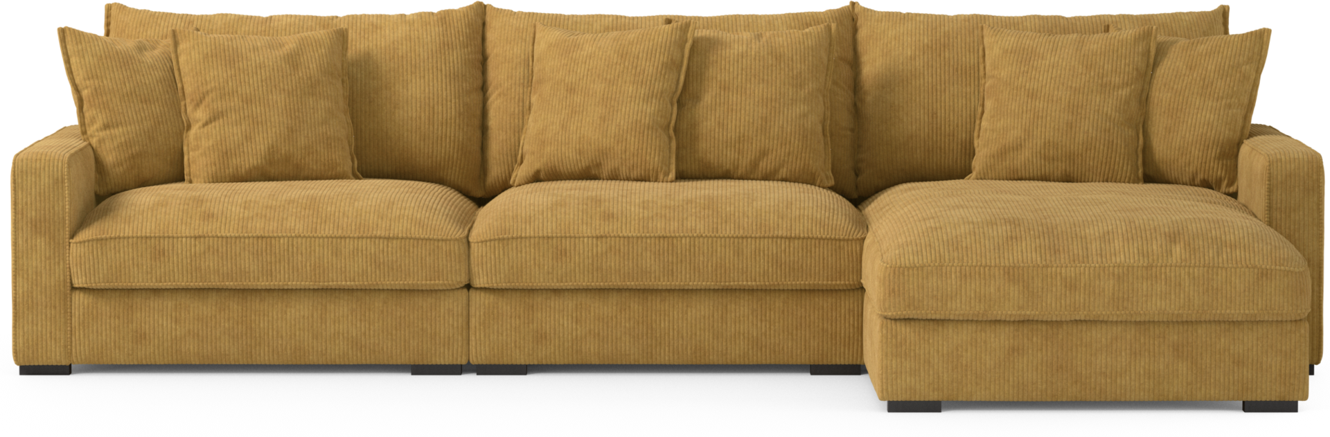 Rossi 3-sits soffa med schäslong höger | Mio