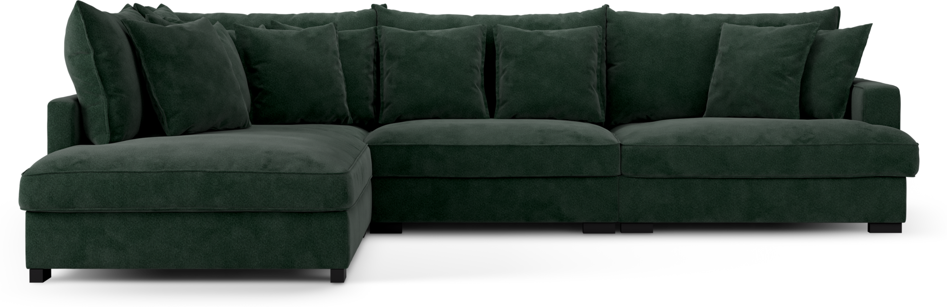 Rossi 3-sits soffa med divan vänster | Mio